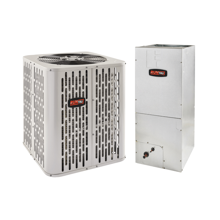 Runtru By Trane 1 5 Ton 15 2 Seer2 Single Stage Split System Heat Pump